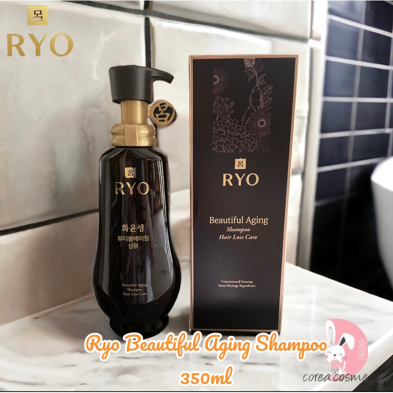 Jual Ryo Beautiful Aging Shampoo Hair Loss Care 350ml | Shopee Indonesia