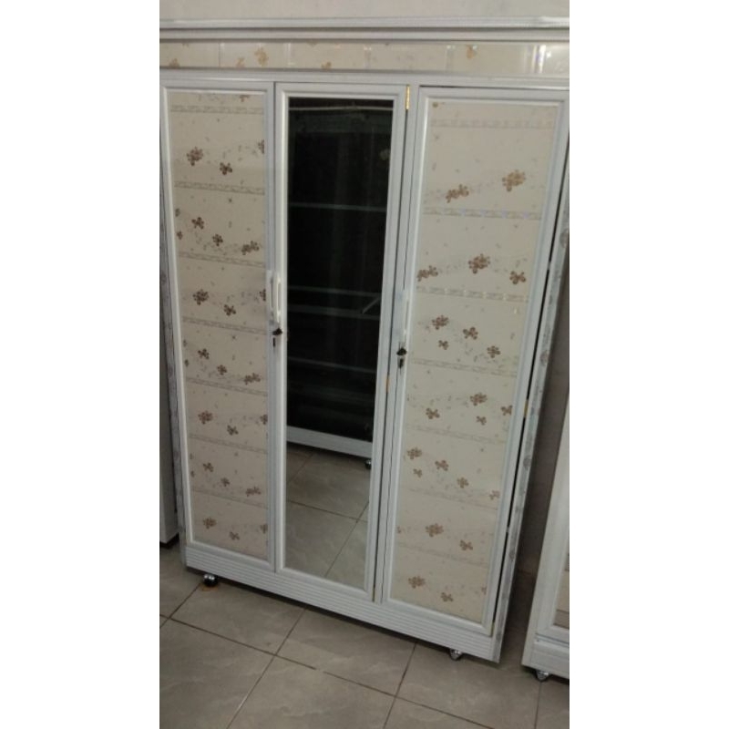 Jual lemari pvc 3 pintu motif modern | Shopee Indonesia