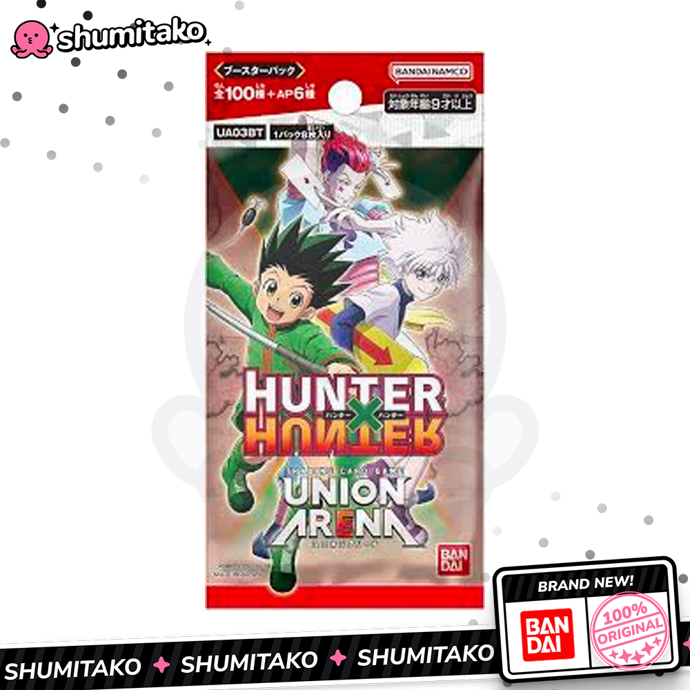 Jual Kartu Union Arena TCG Cards Hunter X Hunter Booster Pack by Bandai | Shopee Indonesia