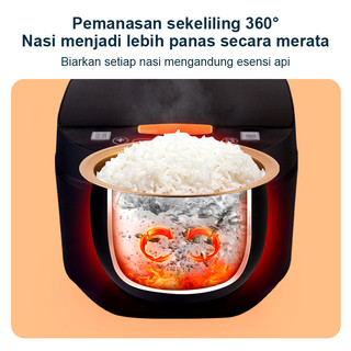 Jual MAIMEITE 5L Rice Cooker Magic Com Free Steamer Penanak Nasi Sehat ...