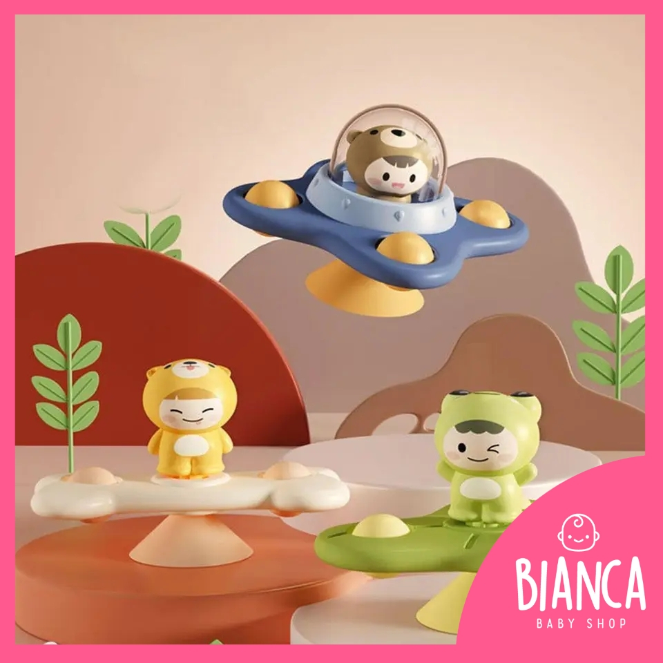 Jual BIANCA - Mainan Anak Sensori Motorik Fidget Spinner Pop It UFO ...