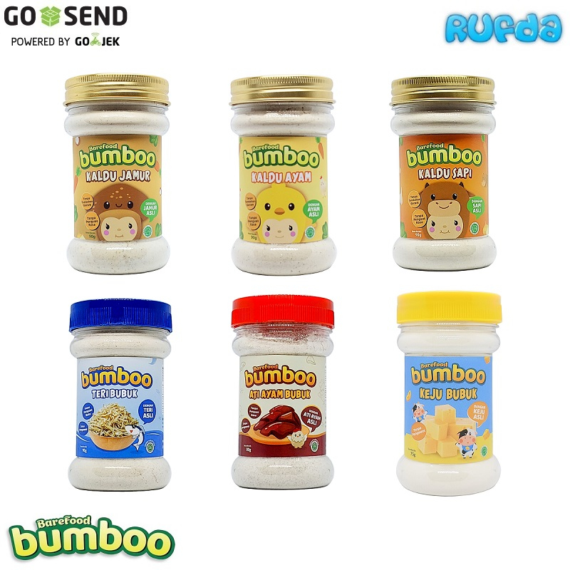 Jual Bumboo Kaldu Jamur Ayam Sapi Keju Bubuk Bumbu Dapur Non Gula Garam ...