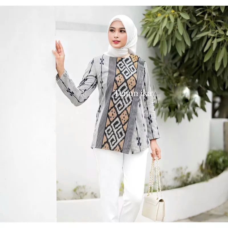 Jual blus tenun -Baju Tenun -Kain Tenun | Shopee Indonesia