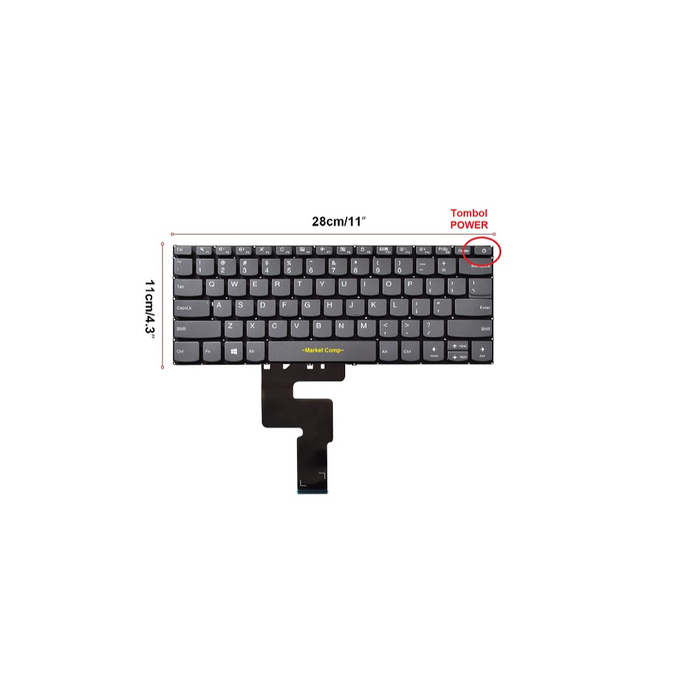 Jual Keyboard Lenovo IdeaPad S145 S145-14 S145-14AST S145-14API S145 ...