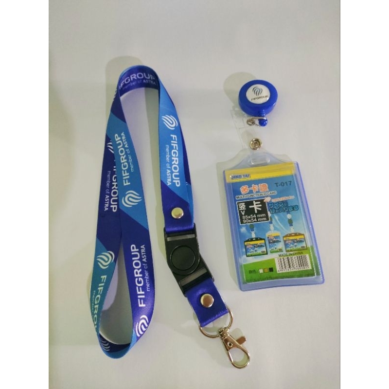 Jual Tali id card fifgroup [READY STOK] Lanyard printing satuan ...