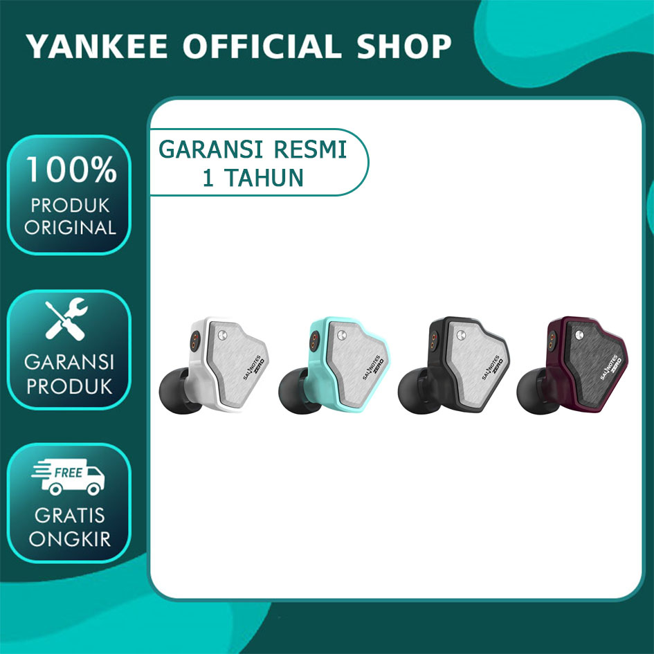 Jual 7Hz Salnotes Zero Earphone 10mm Driver In Ear Detachable Earphone ...