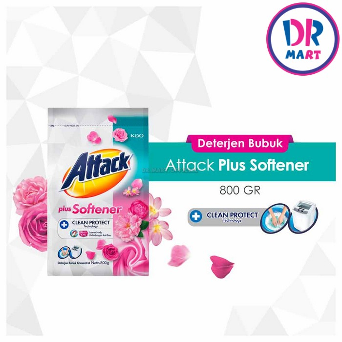 Jual Attack Detergent + Softener 750gr | Shopee Indonesia