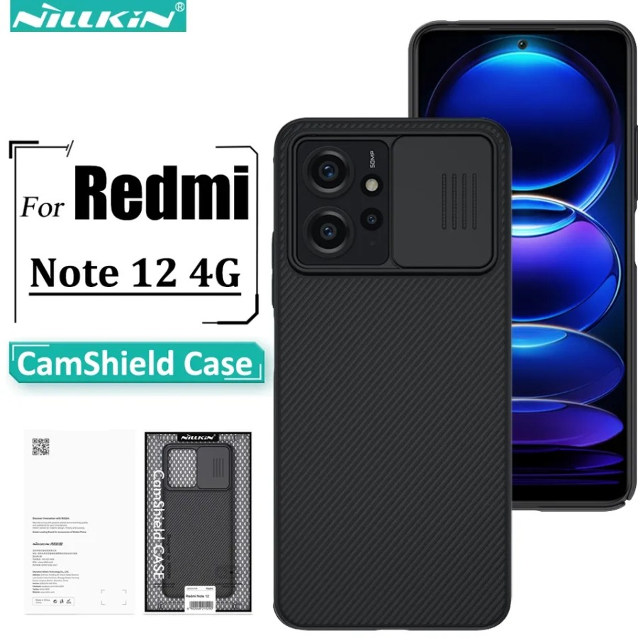 Jual CAMSHIELD NILLKIN CASE XIAOMI REDMI NOTE 12 4G / REDMI NOTE 12 PRO ...