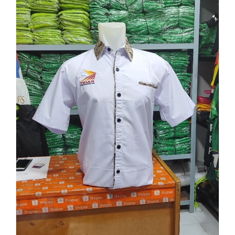 Jual seragam Tunas Indonesia Raya kemeja pendek Tidar Gerindra | Shopee ...
