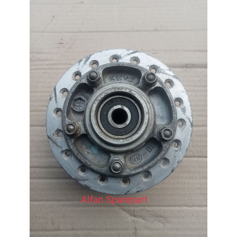 Jual tromol teromol depan Honda Supra x lama lubang baut 5 original ...