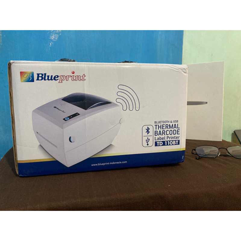 Jual Printer Thermal barcode Blueprint TD110BT (USB+Bluetooth) | Shopee ...