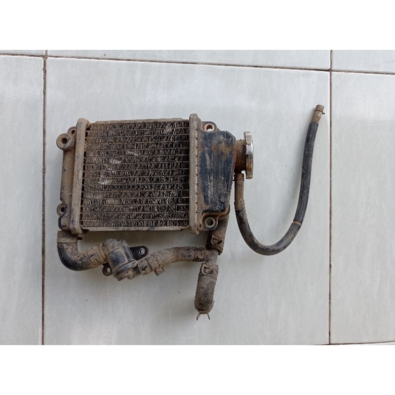 Jual radiator motor Honda Vario 110 old komplit termostat SECOND ...