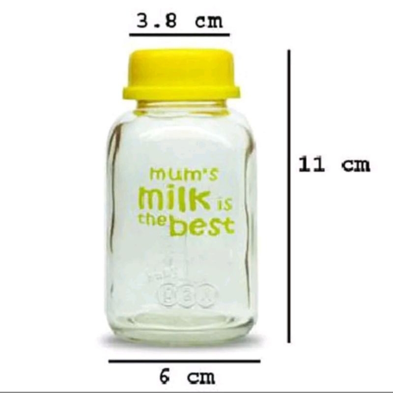 Jual botol asi kaca besar | Shopee Indonesia