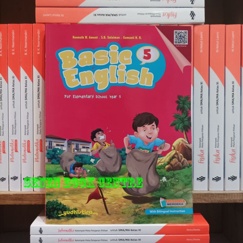 Jual Buku Basic English Kelas 5 SD Kurikulum Merdeka Yudhistira ...