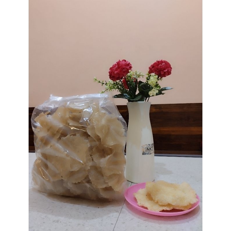 Jual Kerupuk Nasi Karak 500gr Mentah Gurih Enak | Shopee Indonesia