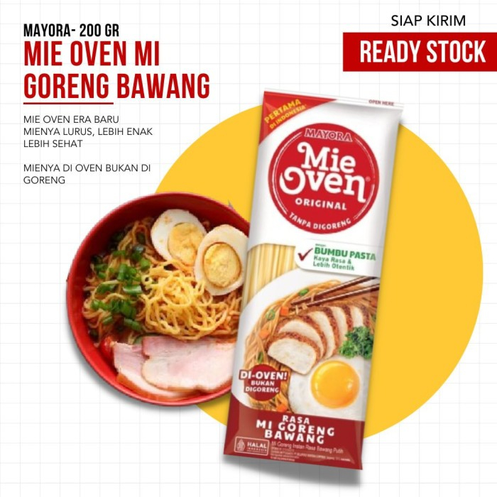 Jual Mie Oven By Mayora Mie Oven Goreng / Kuah | Shopee Indonesia