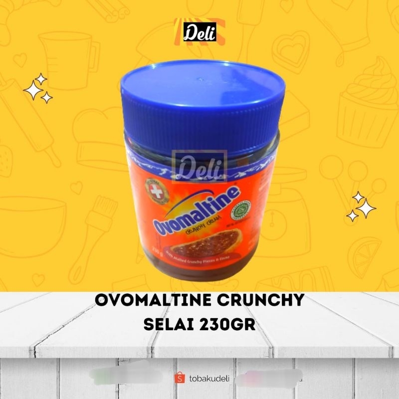 Jual Ovomaltine Crunchy Cream Selai Coklat Crunchy 230gr | Shopee Indonesia