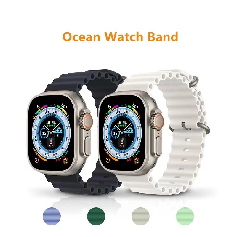 Jual Tali Strap Jam Tangan Smartwatch Iwatch Ocean Ultra Apple Watch 1 ...
