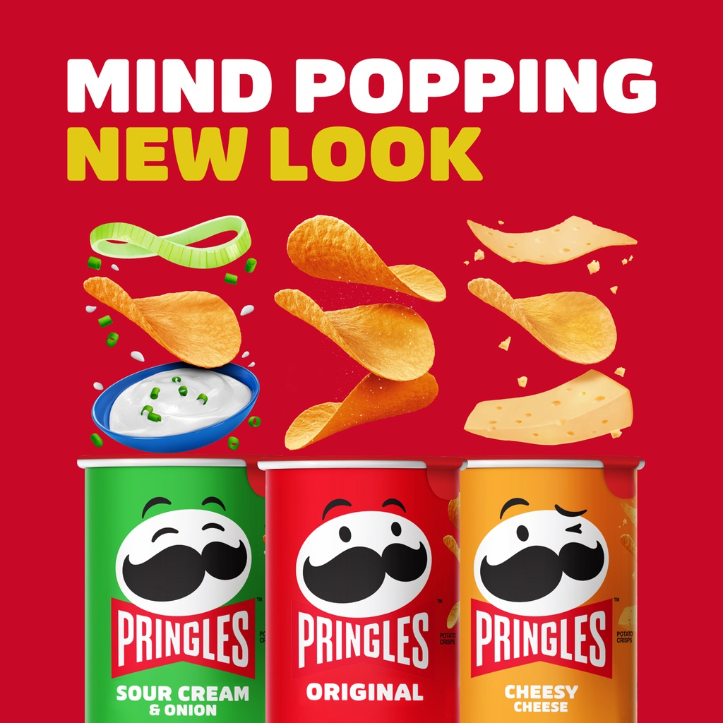 Jual PRINGLES MINI Potato Chips Original / Sour & Cream / Cheese 42 ...