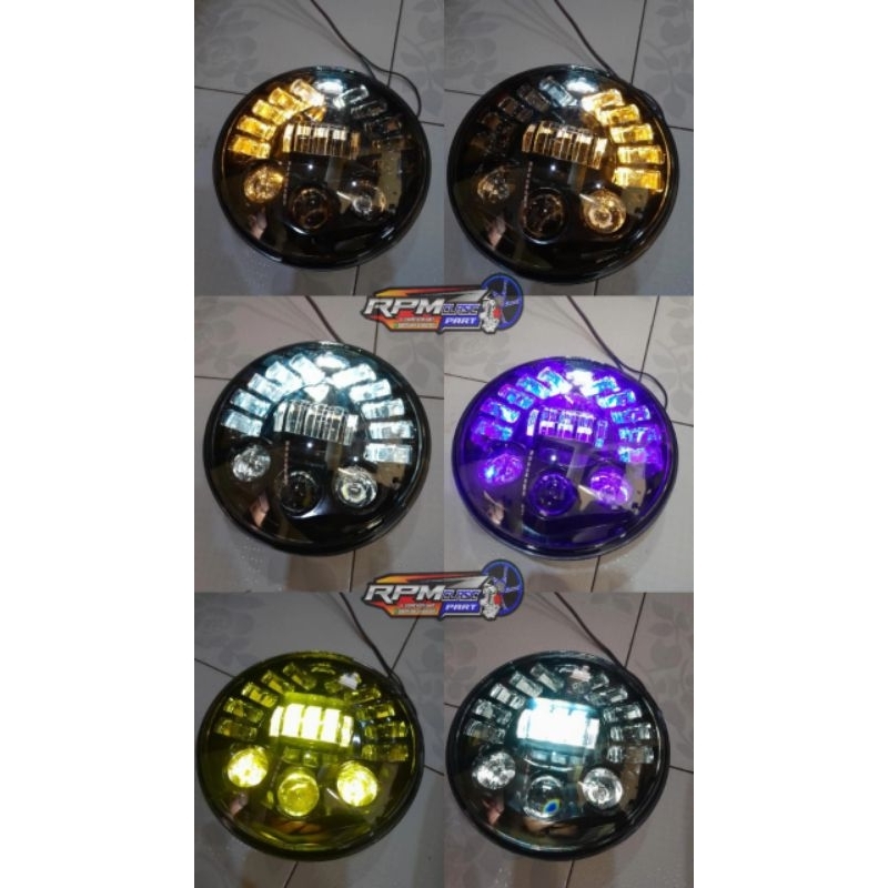 Jual lampu daymaker 7inch terbaru!!! lampu led daymaker 7inch ...