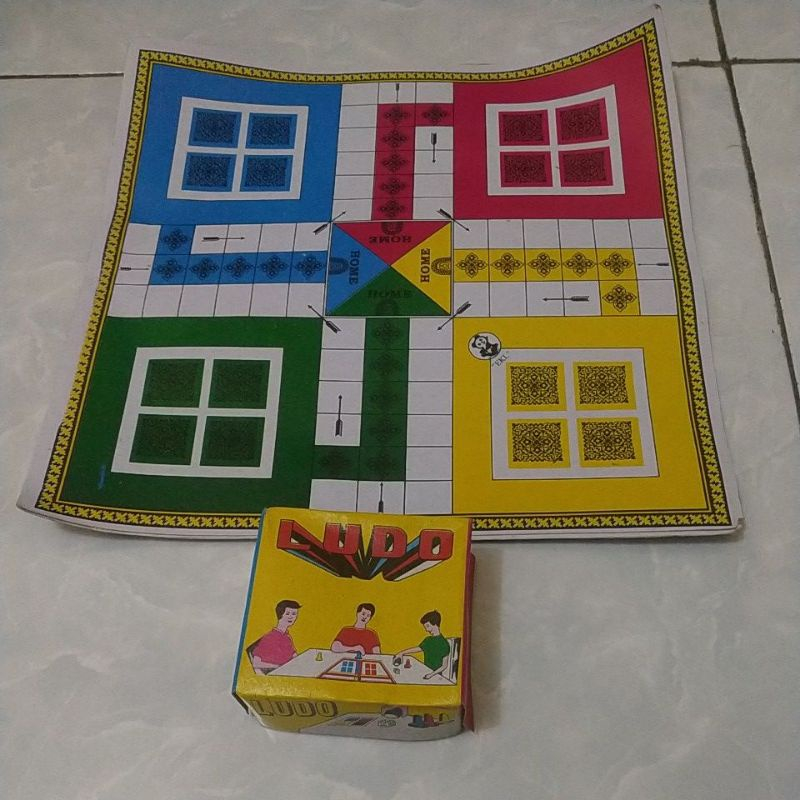 Jual Ludo ular tangga/ permainan papan Ludo dan ular tangga | Shopee ...
