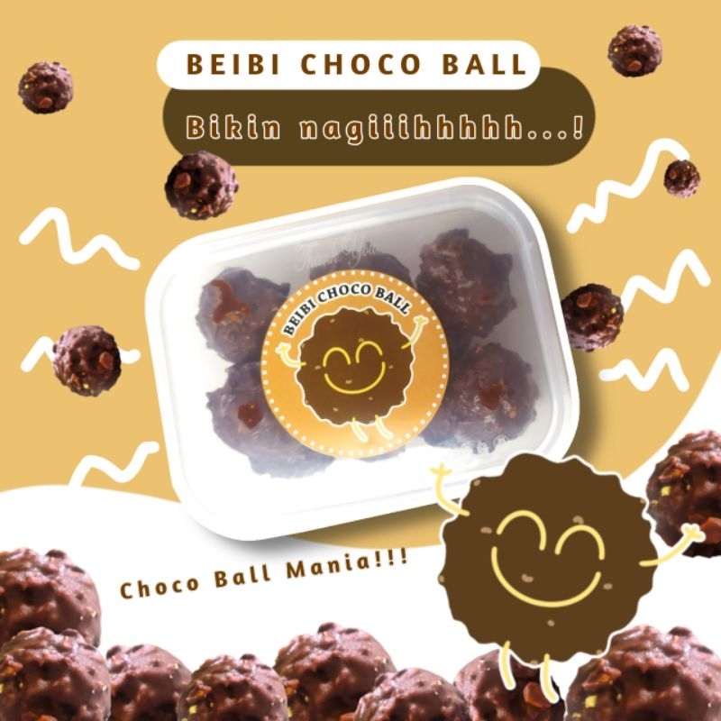 Jual Beibi Choco Ball Varian kemasan 250ml | Shopee Indonesia