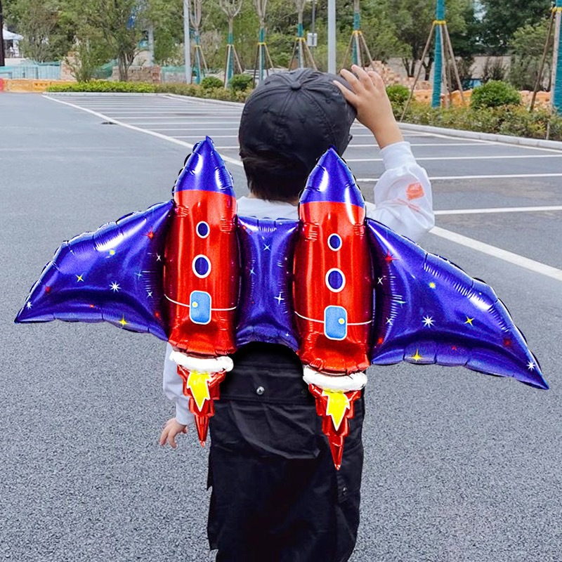 Jual BALON SAYAP RKT 106x57 CM /BALON FOIL SAYAP KUPU-KUPU 110x80 CM ...