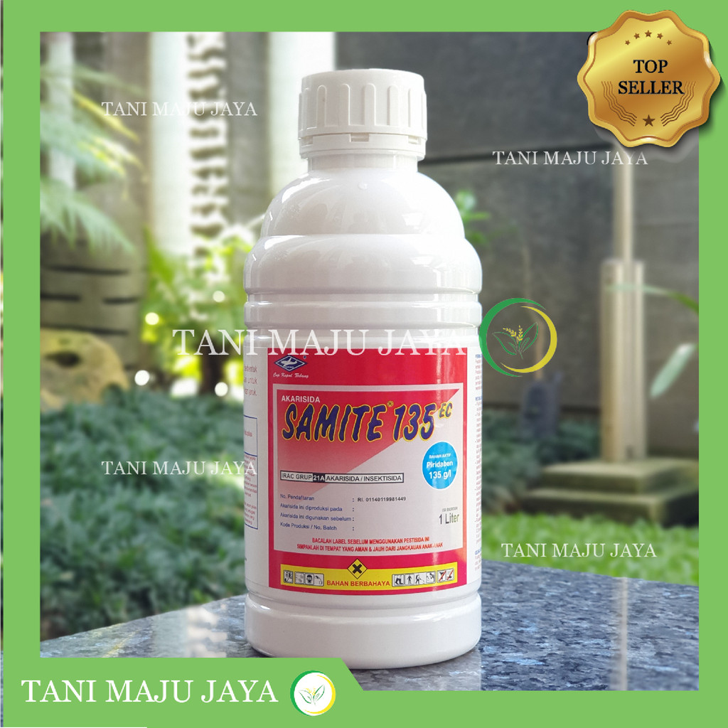 Jual Insektisida Akarisida Samite 135EC 1 liter Pembasmi Kutu Tungau ...