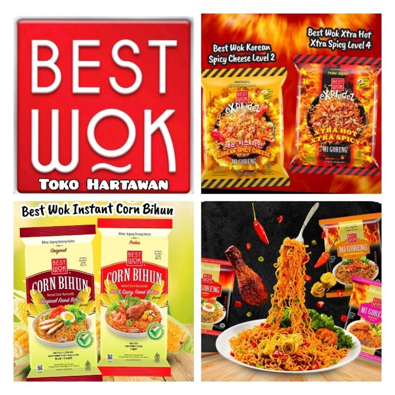 Jual BEST WOK Mie Goreng Explodez series dan Bihun Goreng kuah | Shopee Indonesia
