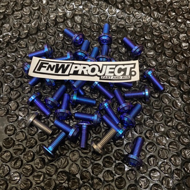 Jual BAUT TITANIUM GR5 M8x20 | Shopee Indonesia