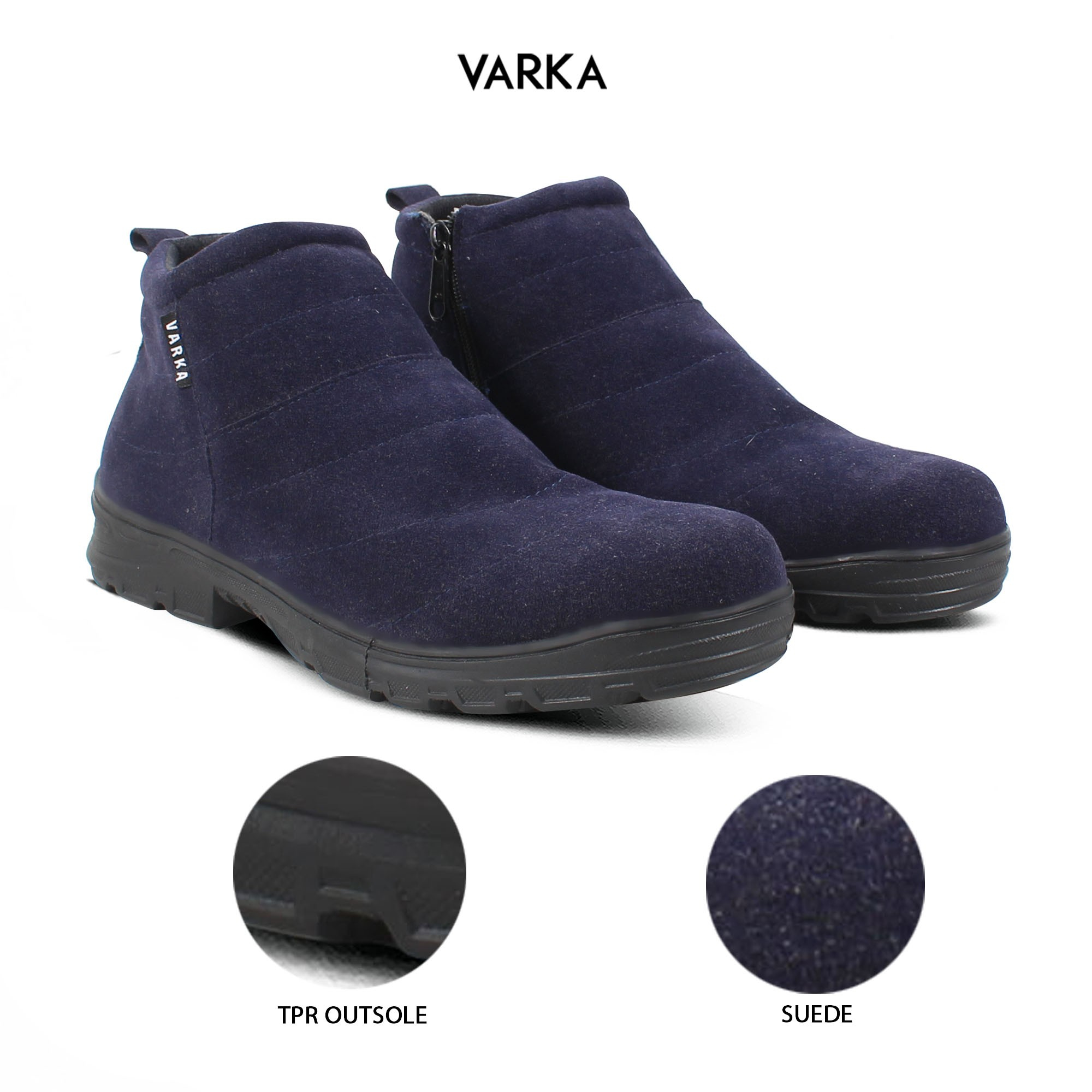 Jual Sepatu Sneakers Tinggi Pria Sale V 6465 Brand Varka Sepatu Kets ...