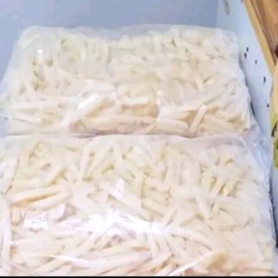 Jual Kentang Goreng Frozen Beku French Fries Potongan Lurus Shoestring Original | Shopee Indonesia