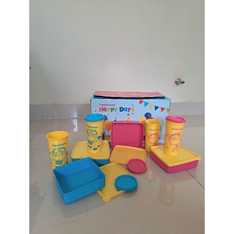 Jual TUPPERWARE Happy Days Pink | Shopee Indonesia