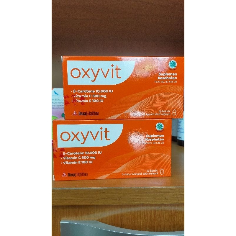 Jual OXYVIT VITAMIN DAYA TAHAN TUBUH ISI 30 TAB | Shopee Indonesia