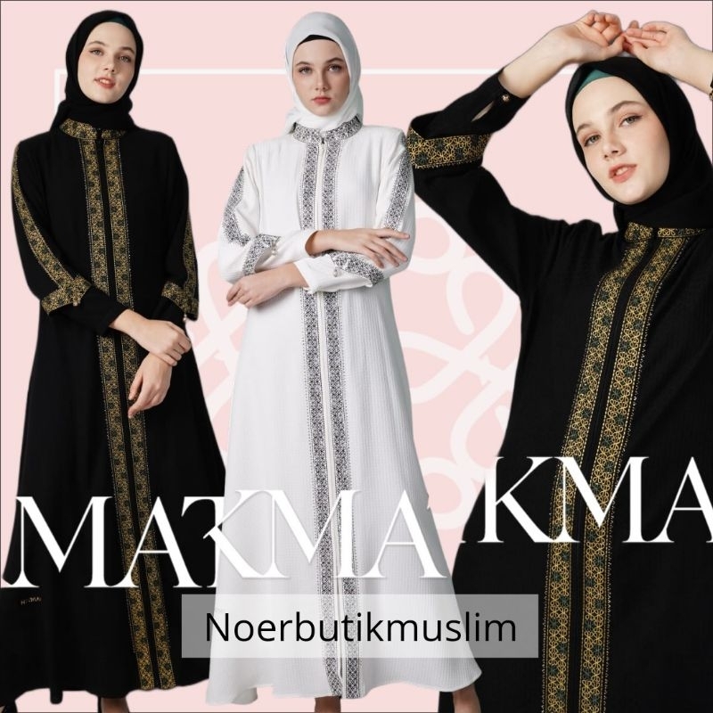 Jual Hikmat Fashion Original A2282 Abaya Hikmat noerbutikmuslim Gamis turki Gamis turkey Abaya ...