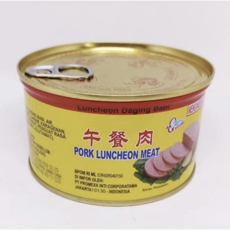 Jual gulong luncheon daging maling 397gr | Shopee Indonesia