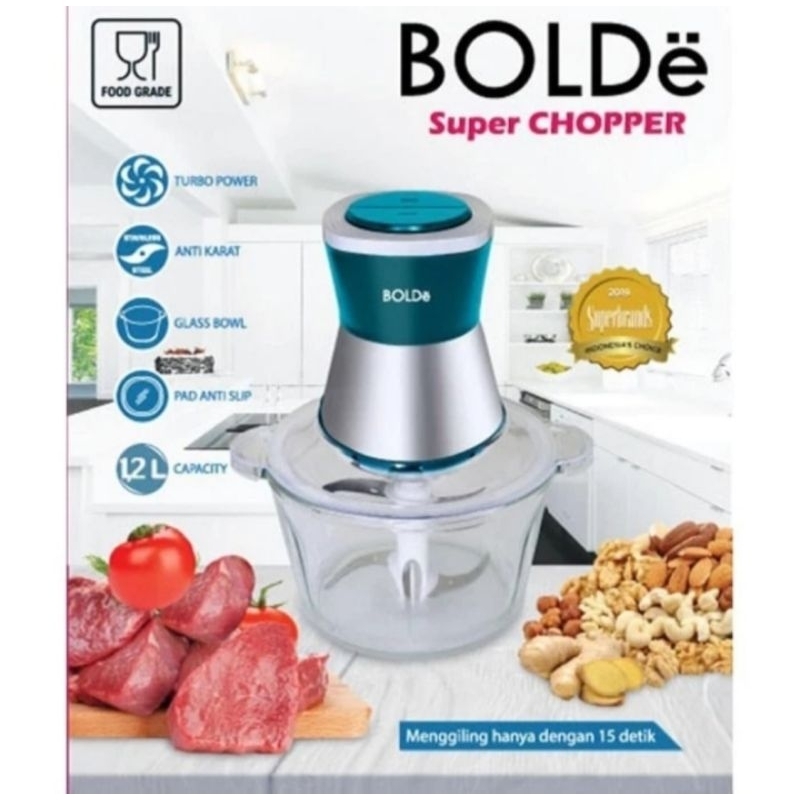 Jual BOLDE SUPER FOOD CHOPPER 2L - PENGGILING DAGING | Shopee Indonesia
