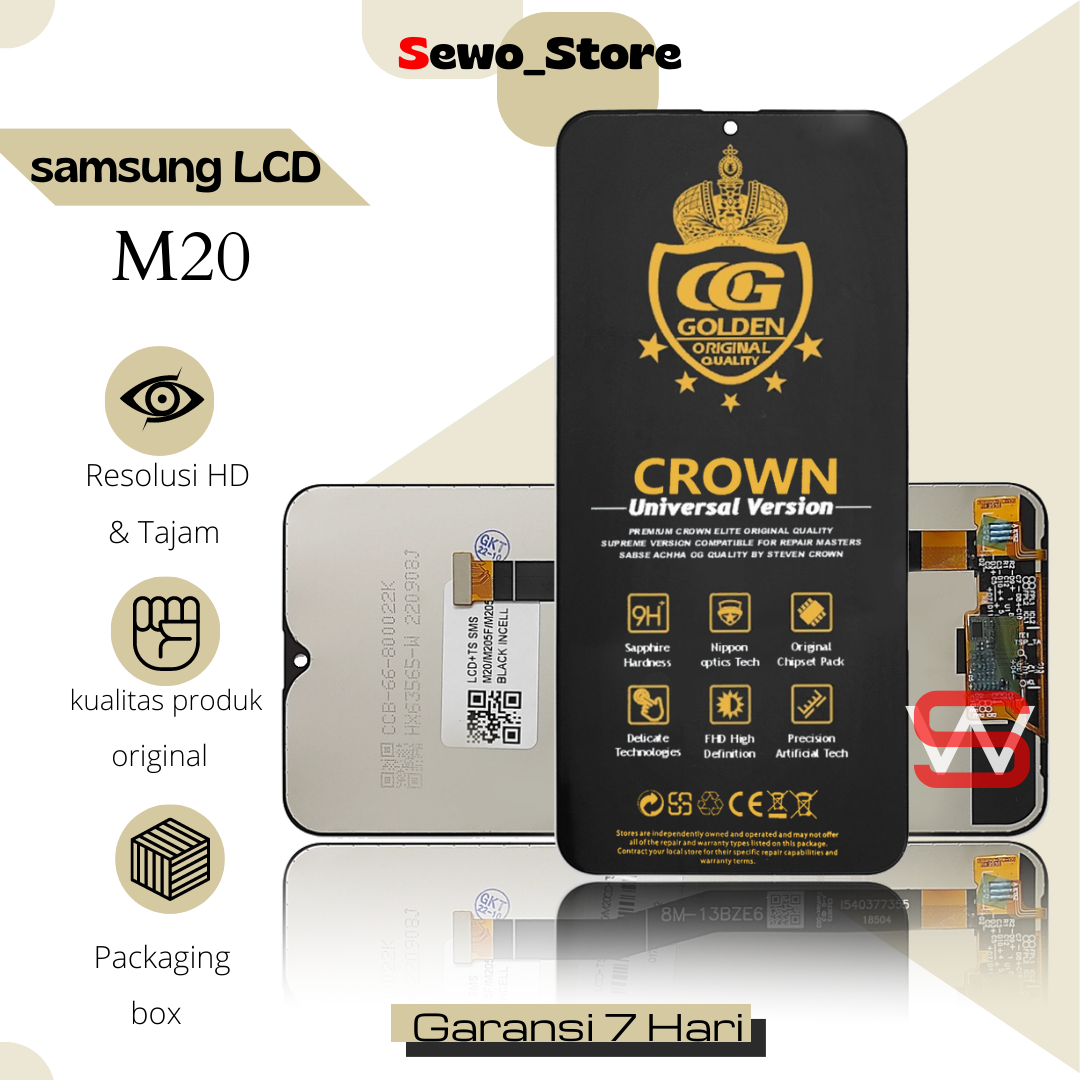 Jual LCD TOUCHSCREEN SAMSUNG M20/M205/M205F ORIGINAL FULLSET GALAXY ...