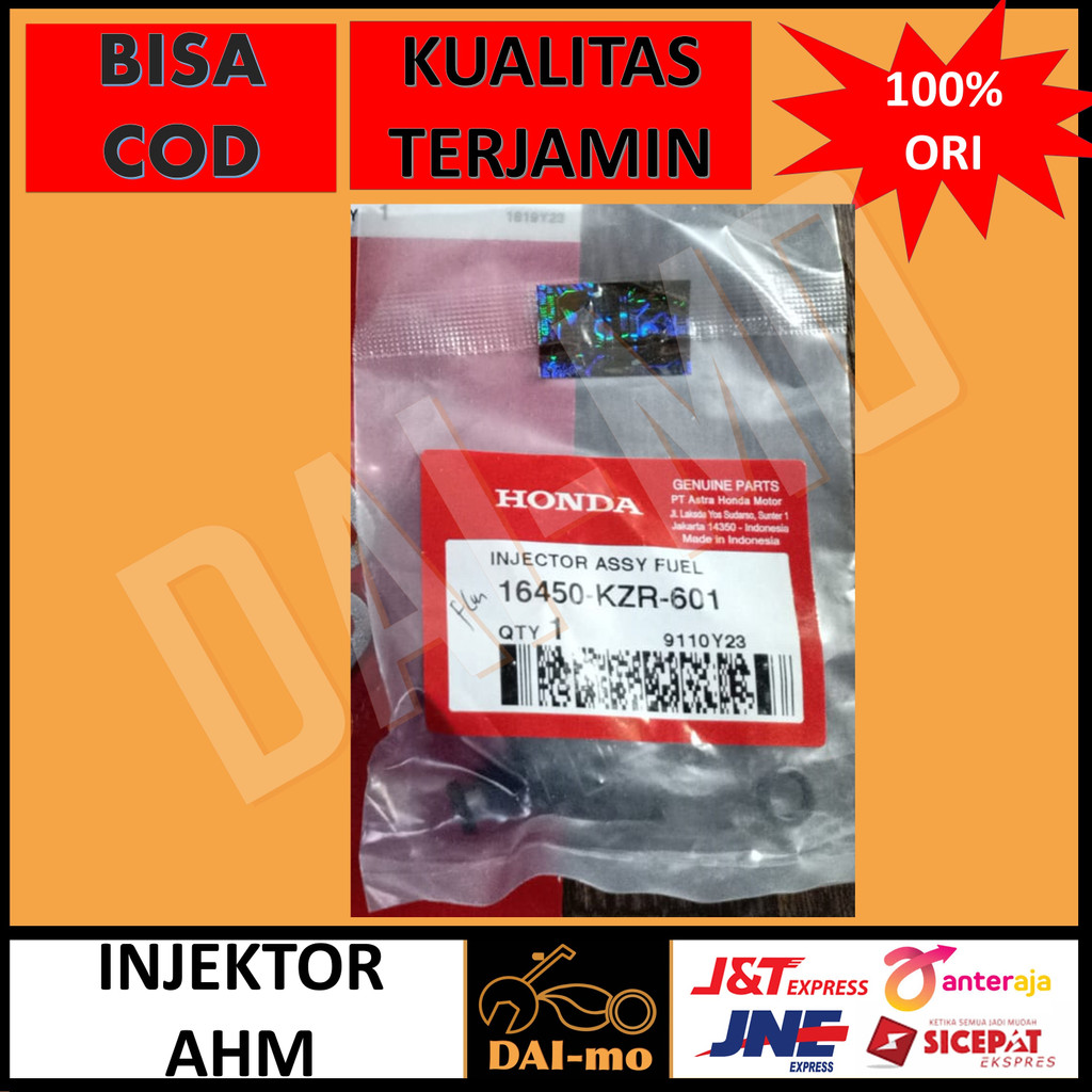 Jual Injektor Vario 125 150 Beat FI Ori KZR Inject AHM Original Honda ...