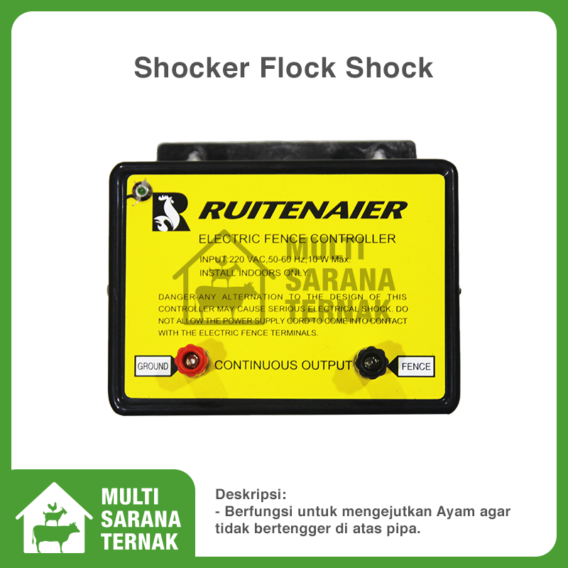 Jual Shocker Flock Shock Pengejut Ayam Pengahantar Listrik Elektrikal ...