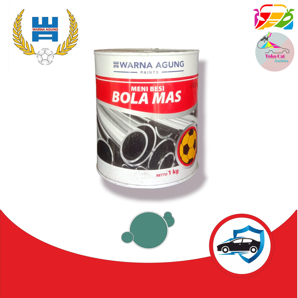 Jual MENI BESI MANY BOLAMAS 1 KG. ZINC CHROMATE. CAT ANTI KARAT ...