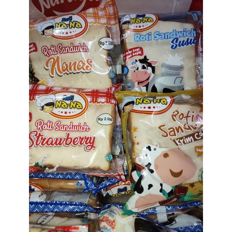 Jual Roti Sandwich Nana 5pc | Shopee Indonesia