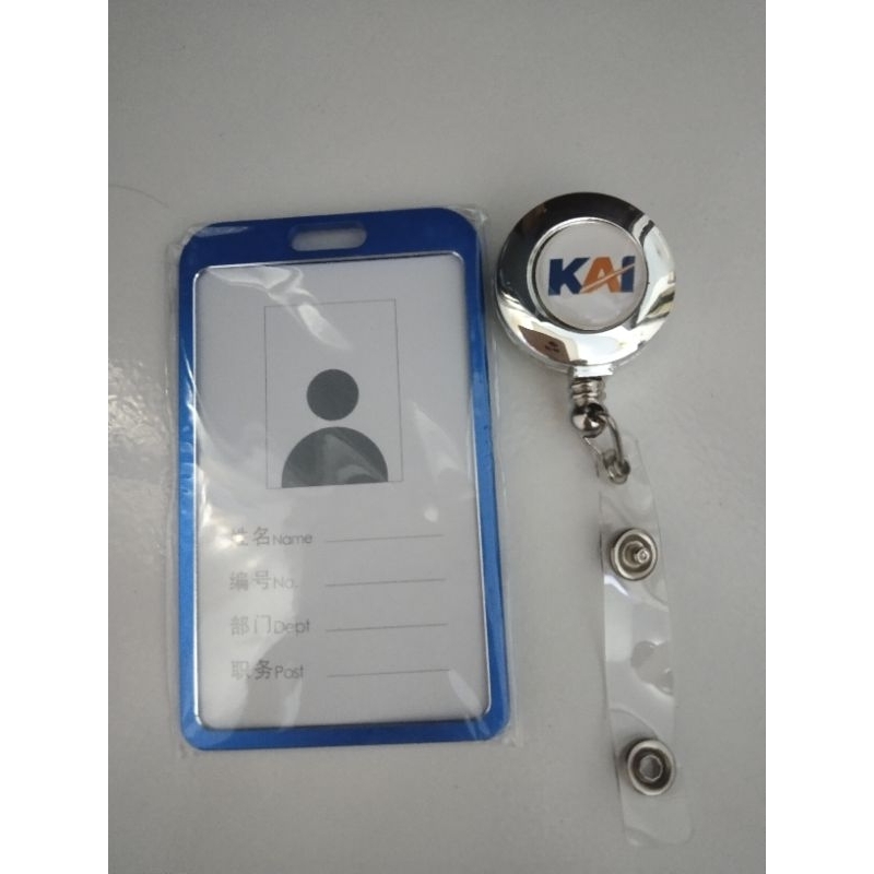 Jual KERETA API INDONESIA ID CARD HOLDER YOYO LUXURY NAME TAG PREMIUM ...