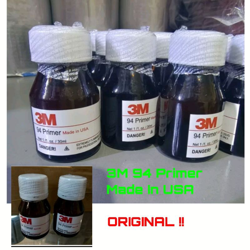 Jual Cairan penambah perekat double tape sticker 3M Primer 94 30ml ...