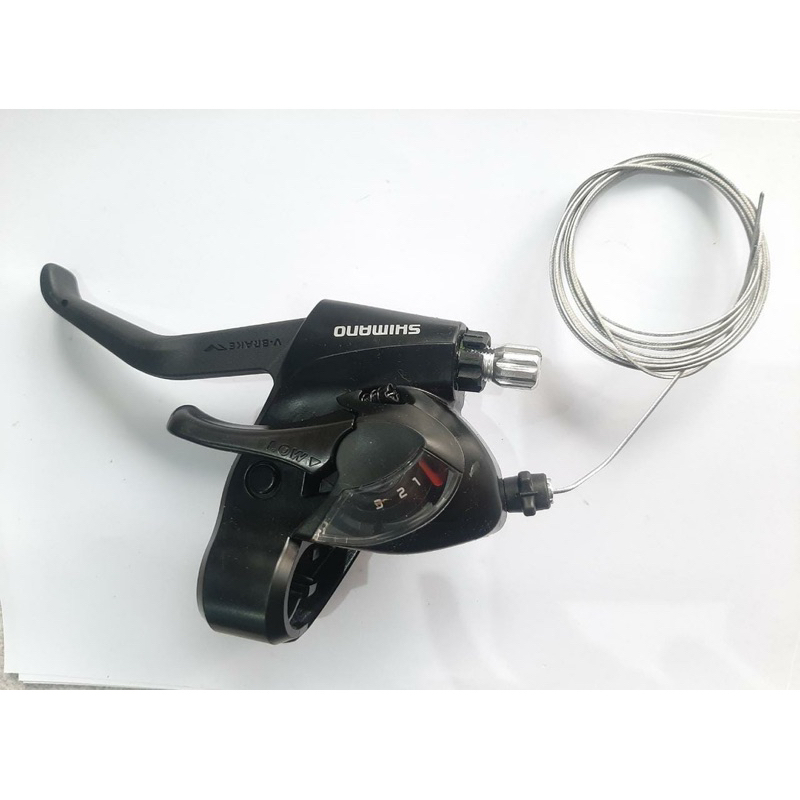 Jual SHIFTER SHIMANO TOURNEY EF41 EF 41 3 x 7 SPEED / ST-EF41 / OPERAN SHIFTER + HANDLE REM ...