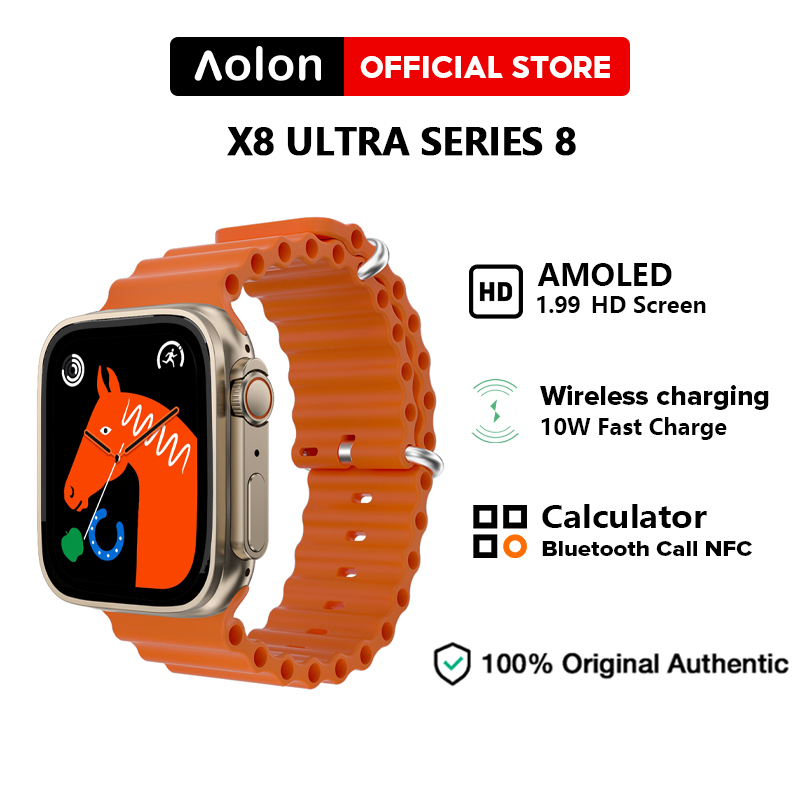 Jual [Khusus Sold] Aolon X8 Ultra Smart Watch Jam Tangan IWO Series 8 ...
