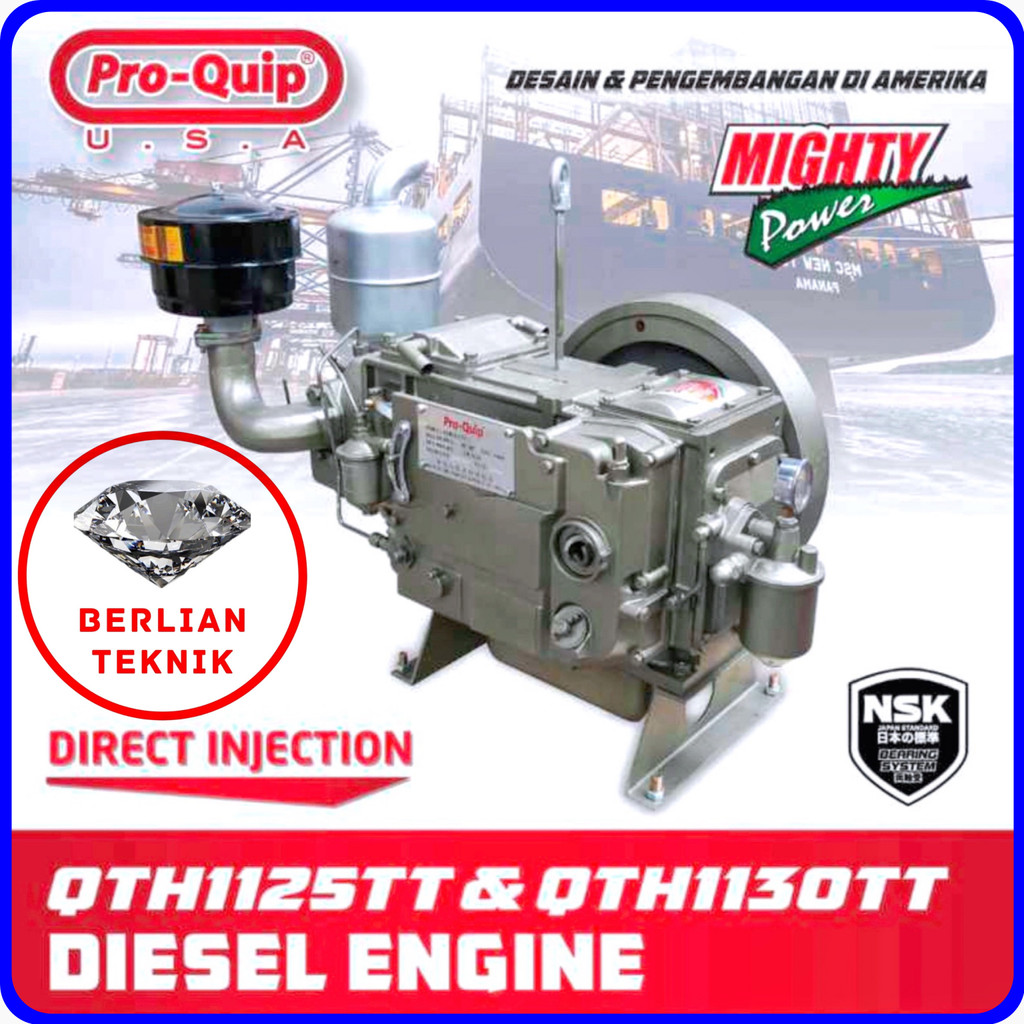 Jual Mesin Penggerak Solar Engine Diesel Proquip QTH 1130 TT / 33 HP Tanpa Tangki | Shopee Indonesia