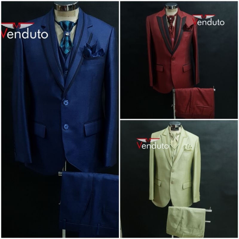 Jual Setelan komplit Jas Pernikahan / Jas Wardah / Jas Taro / Jas ...