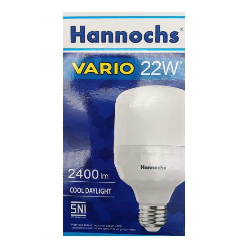 Jual LAMPU LED BULB VARIO 22 WATT CAPSULE BOHLAM KAPSUL HANNOCH SNI | Shopee Indonesia