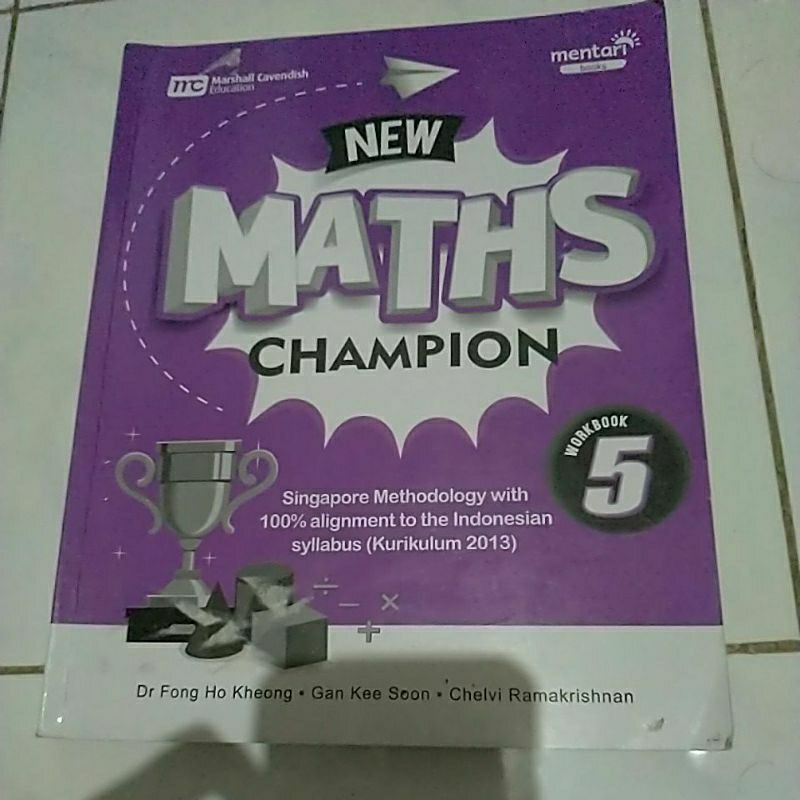 Jual New maths champion workbook 5 | Shopee Indonesia